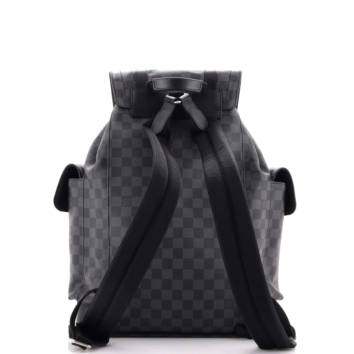 Louis Vuitton Christopher Backpack Damier Graphite PM Black 2633941