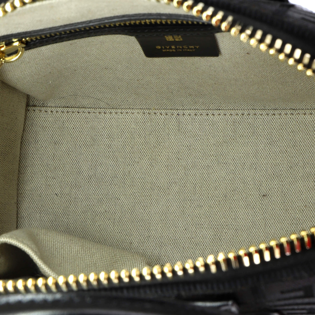 Givenchy Antigona Bag 4G Embroidered Canvas Mini Black 2643731