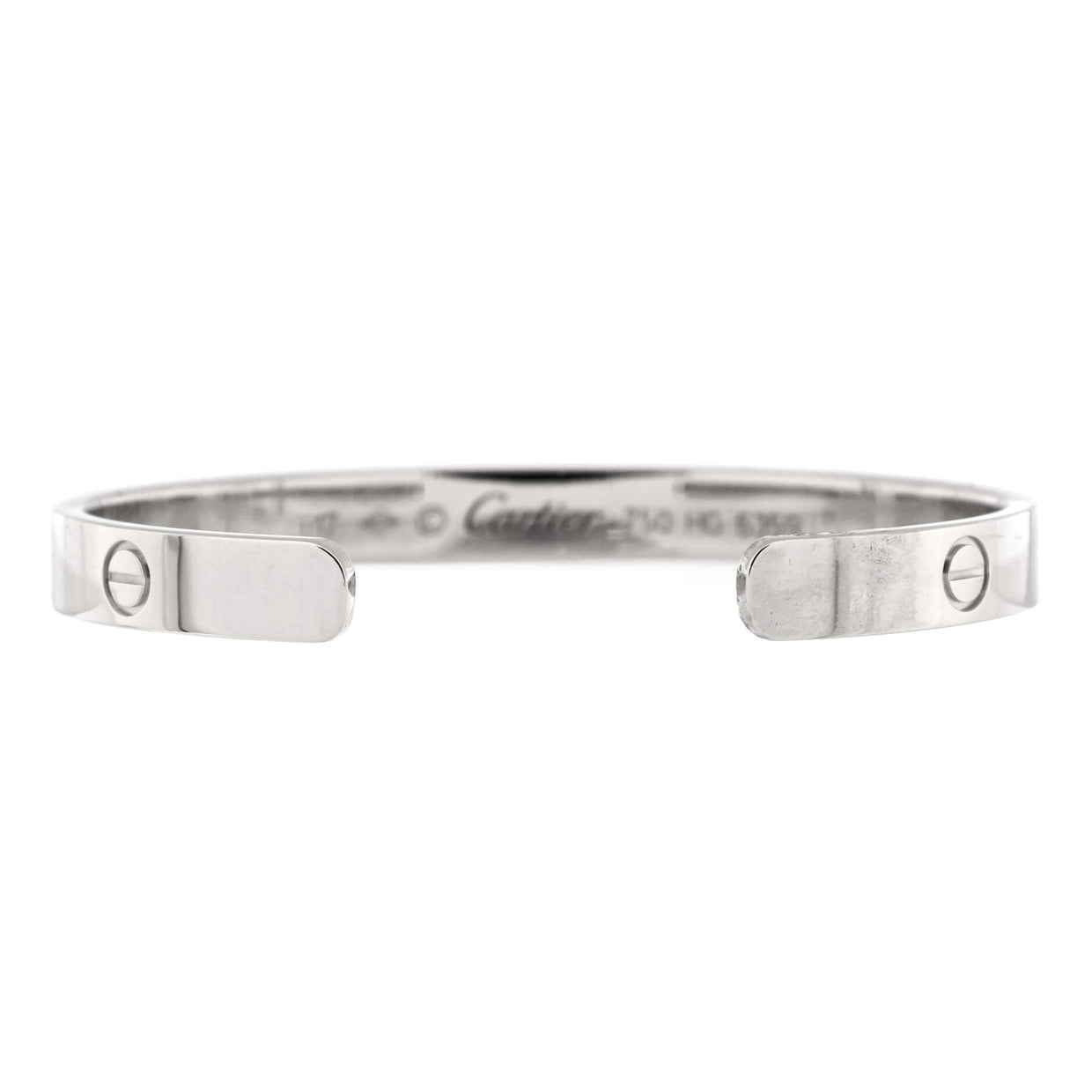 Cartier Love Cuff Bracelet 18K White Gold White gold 26782940