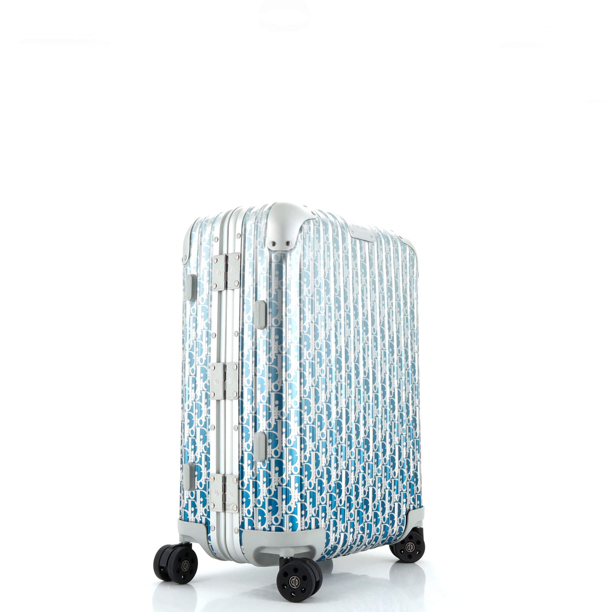 Christian Dior Dior x Rimowa Cabin Trolley Oblique Aluminum Blue 2681781