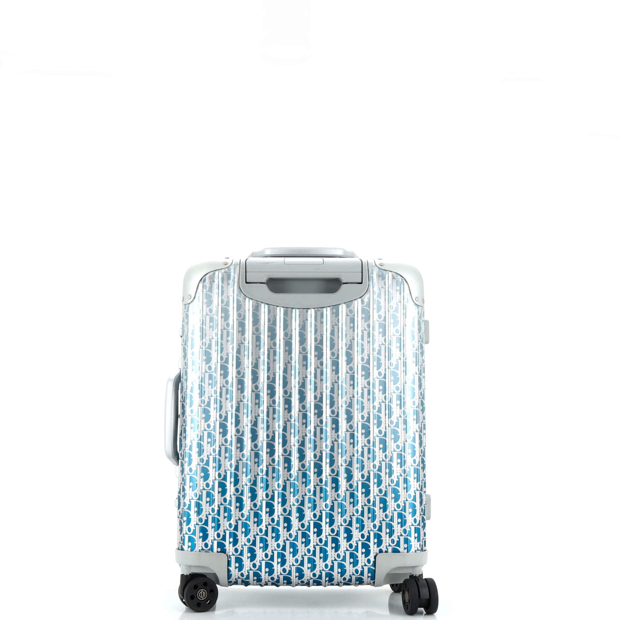 Christian Dior Dior x Rimowa Cabin Trolley Oblique Aluminum Blue 2681781
