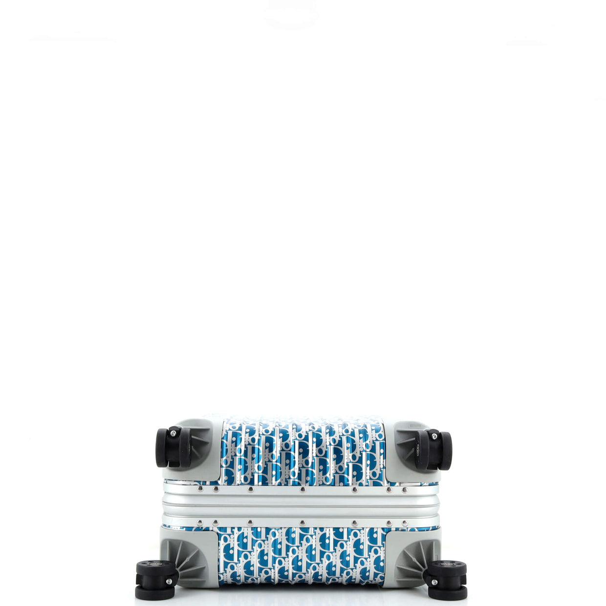 Christian Dior Dior x Rimowa Cabin Trolley Oblique Aluminum Blue 2681781