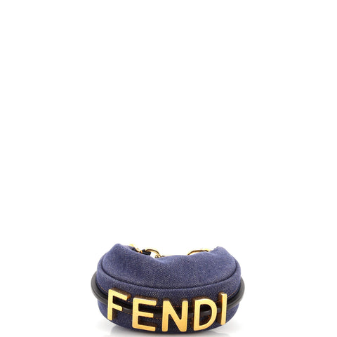 Fendi Fendigraphy Bag Denim Nano Blue 2682751