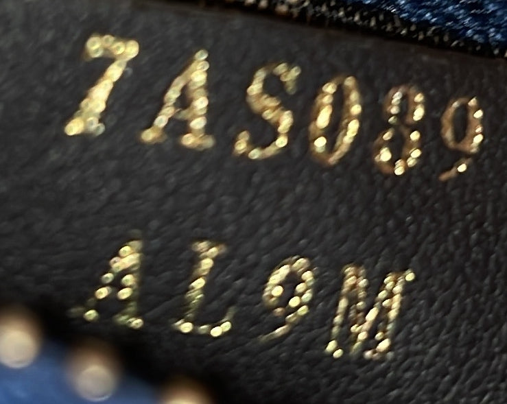 Fendi Fendigraphy Bag Denim Nano Blue 2682751