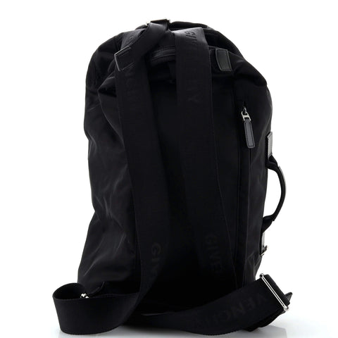 Givenchy G-Zip Duffle Backpack Nylon Black 26964668