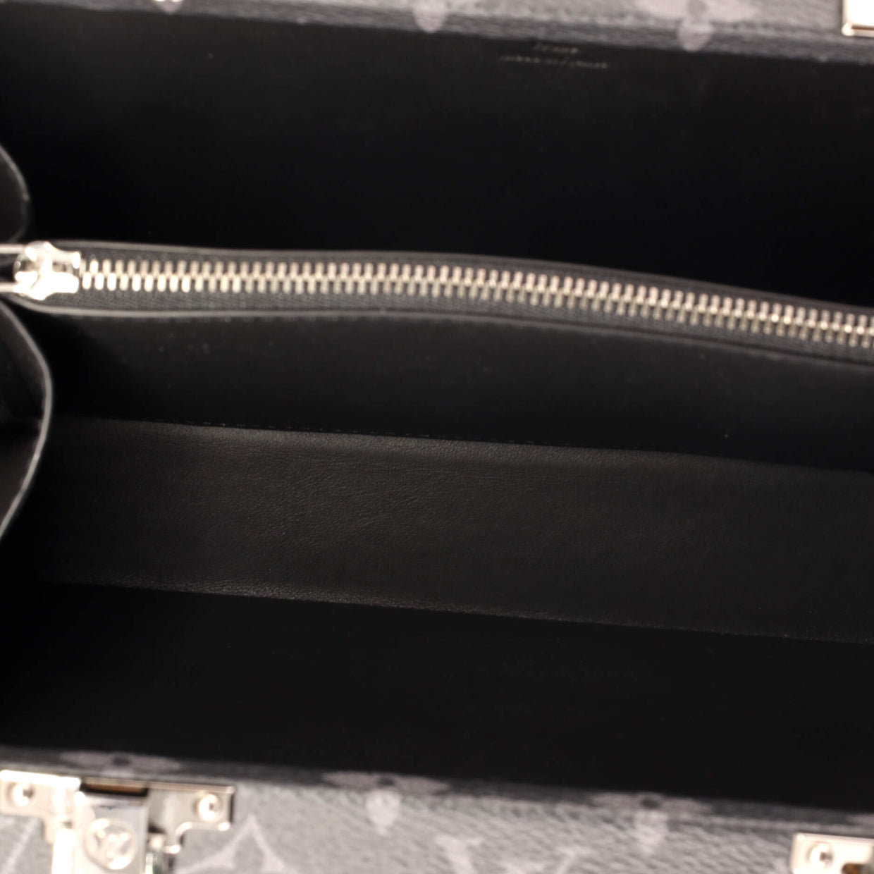 Louis Vuitton Clutch Box Bag Monogram Eclipse and Leather Black 2707721