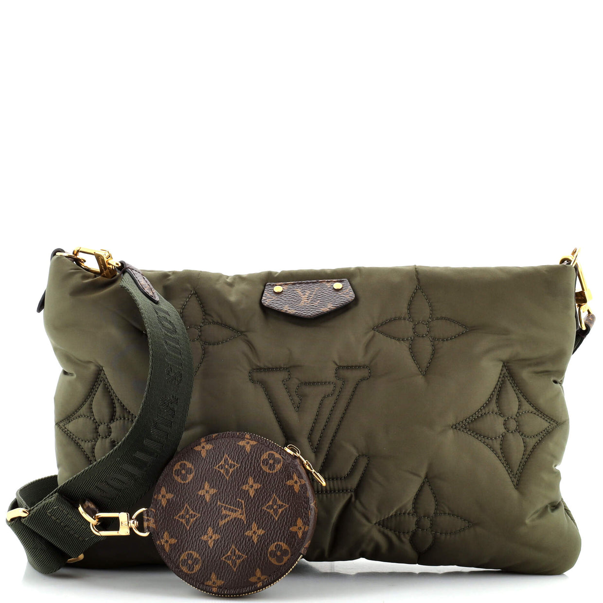 Louis Vuitton Maxi Multi Pochette Accessoires Monogram Quilted Econyl ...