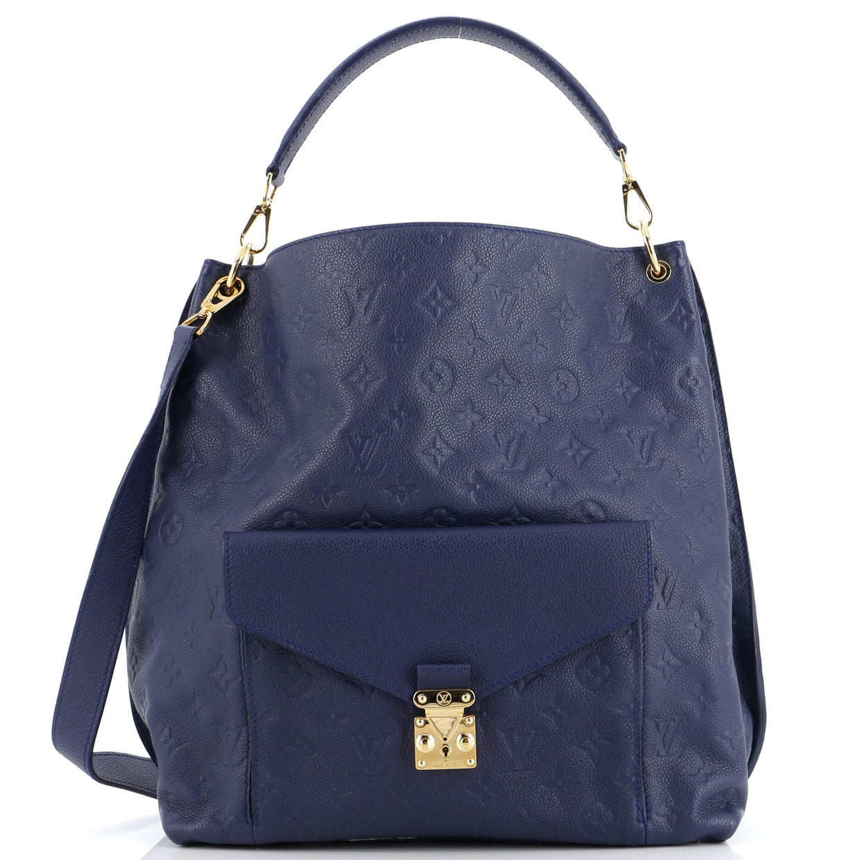 Louis Vuitton Metis Hobo Monogram Empreinte Leather Blue 27395320