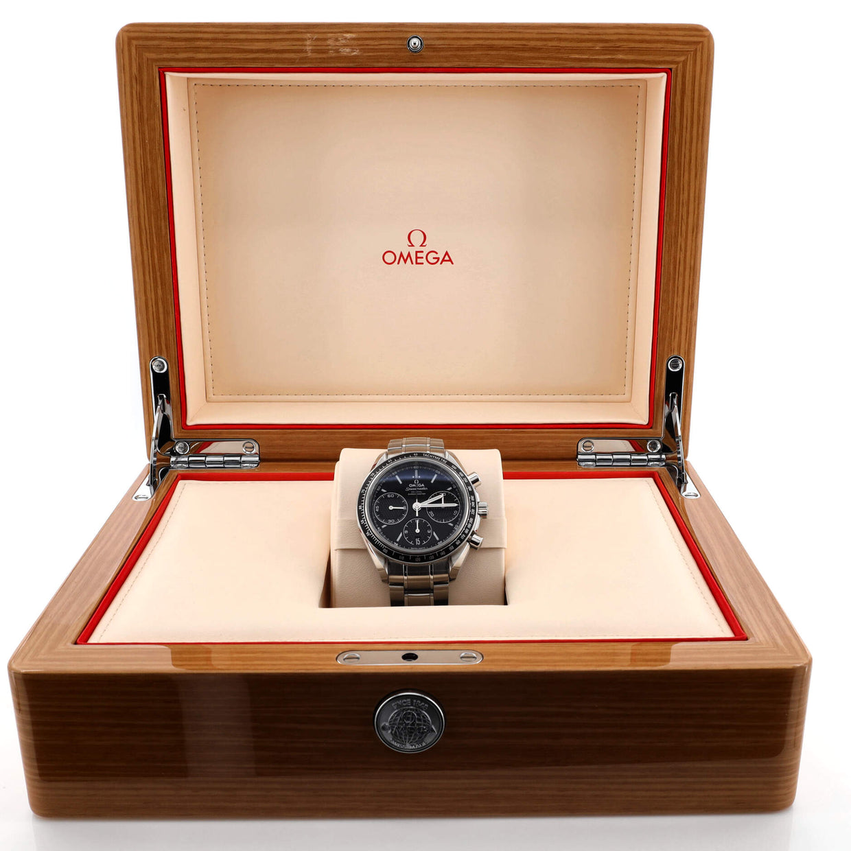 Omega Speedmaster Racing Co-Axial Chronograph Automatic Watch Stainless ...