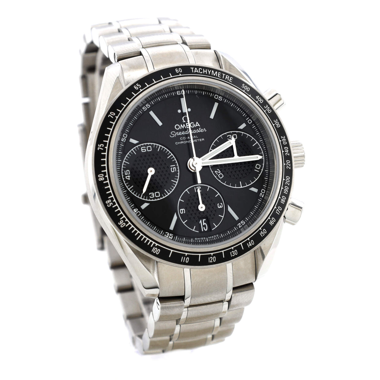 Omega Speedmaster Racing Co-Axial Chronograph Automatic Watch Stainless ...