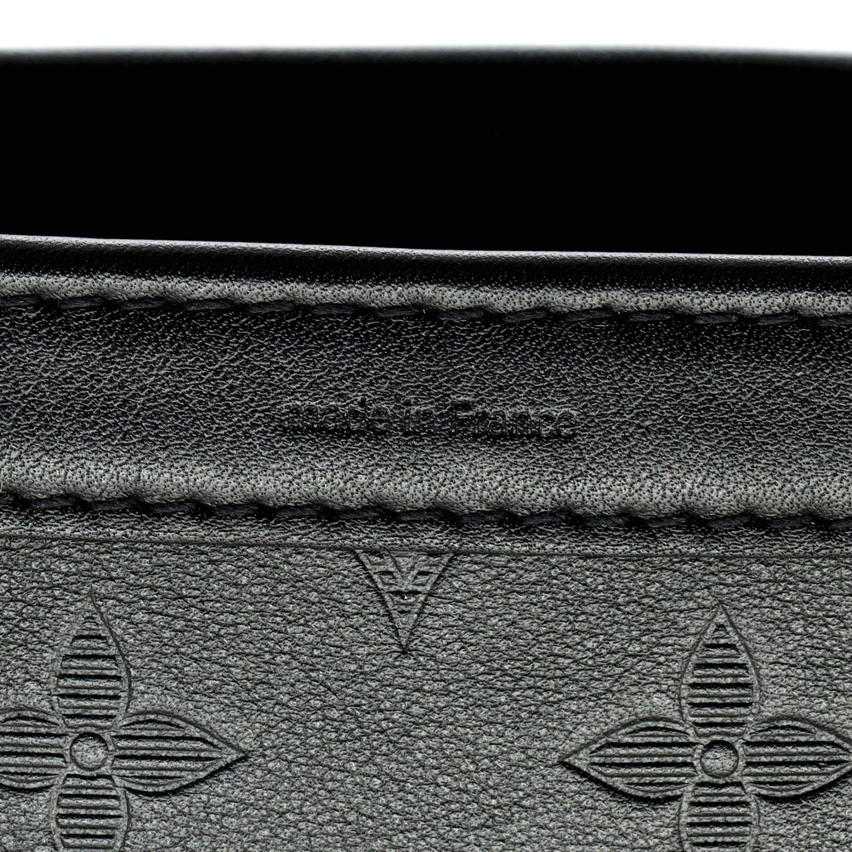 Louis Vuitton Gaston Wearable Wallet Monogram Shadow Leather Black 2766081