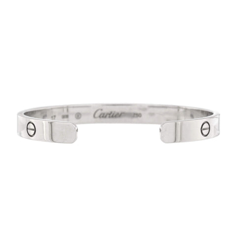 Cartier Love Cuff Bracelet 18K White Gold White gold 2783461