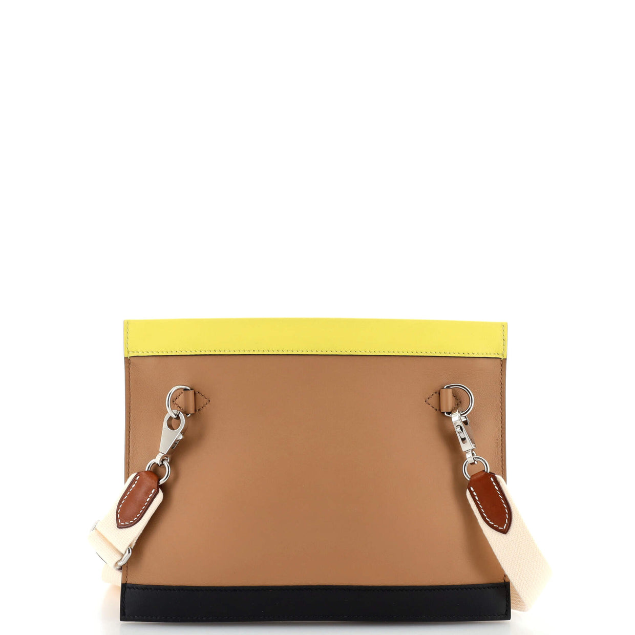 Hermes Colormatic Horizontal Bag Barenia and Swift Black 282928172