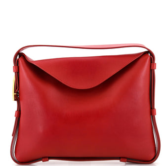 Bottega Veneta Cradle Shoulder Bag Leather Medium Red 28506324