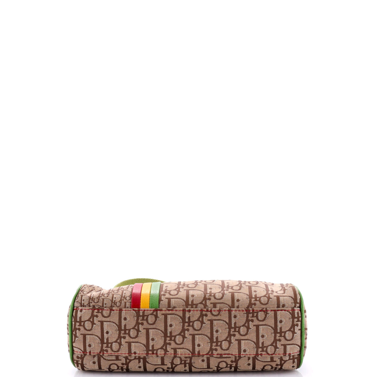 Christian Dior Vintage Rasta Shoulder Bag Diorissimo Canvas Medium ...