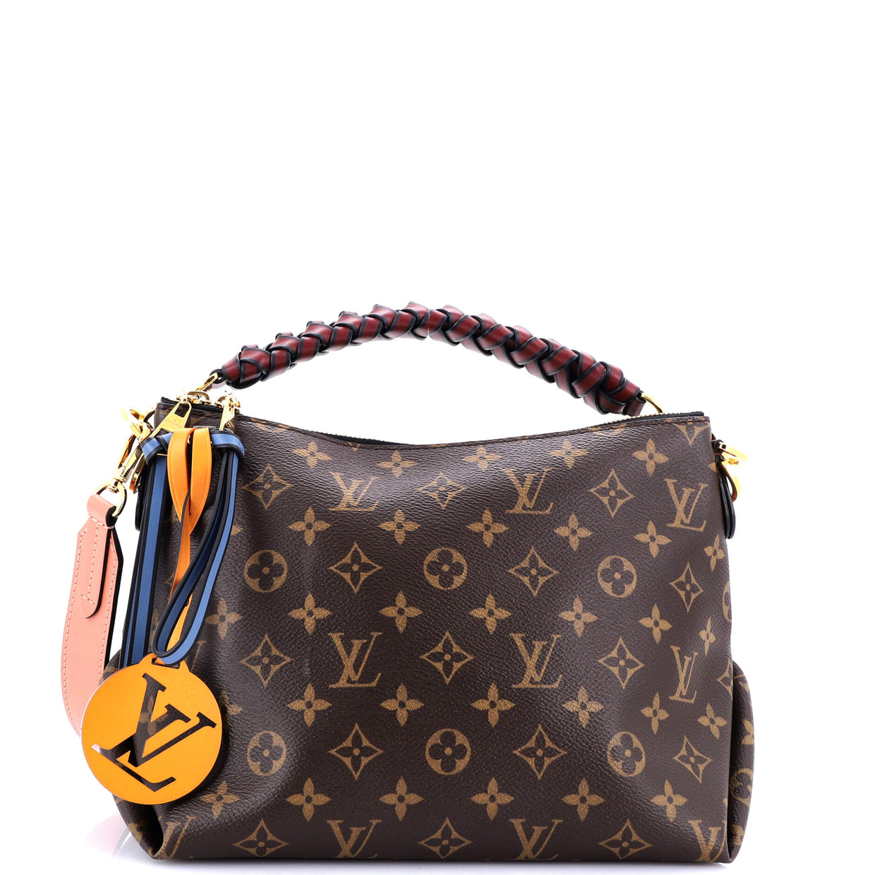 Louis Vuitton Braided Handle Beaubourg Hobo Monogram Canvas Mini Brown ...