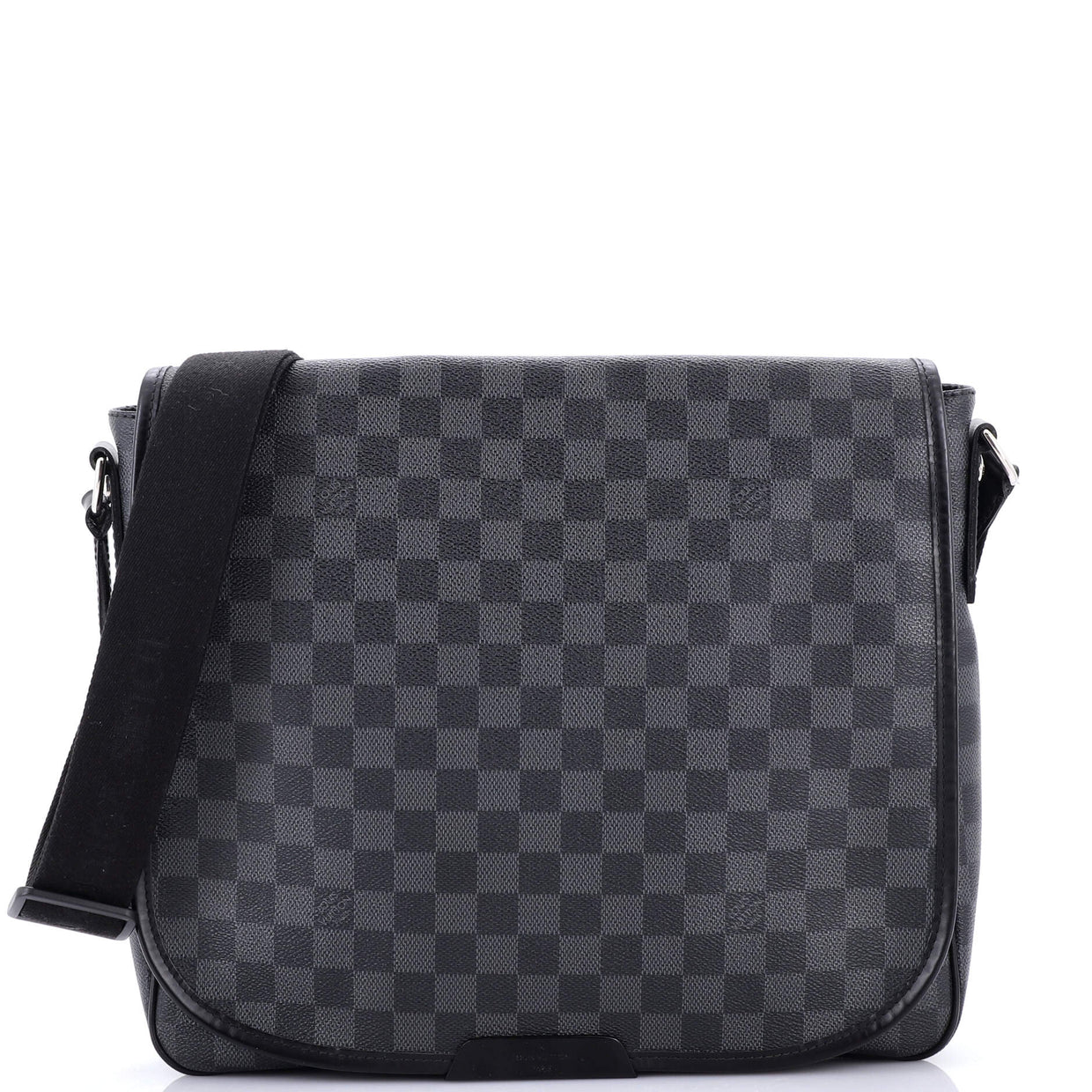 Louis Vuitton Daniel Messenger Bag Damier Graphite MM Black 3087332
