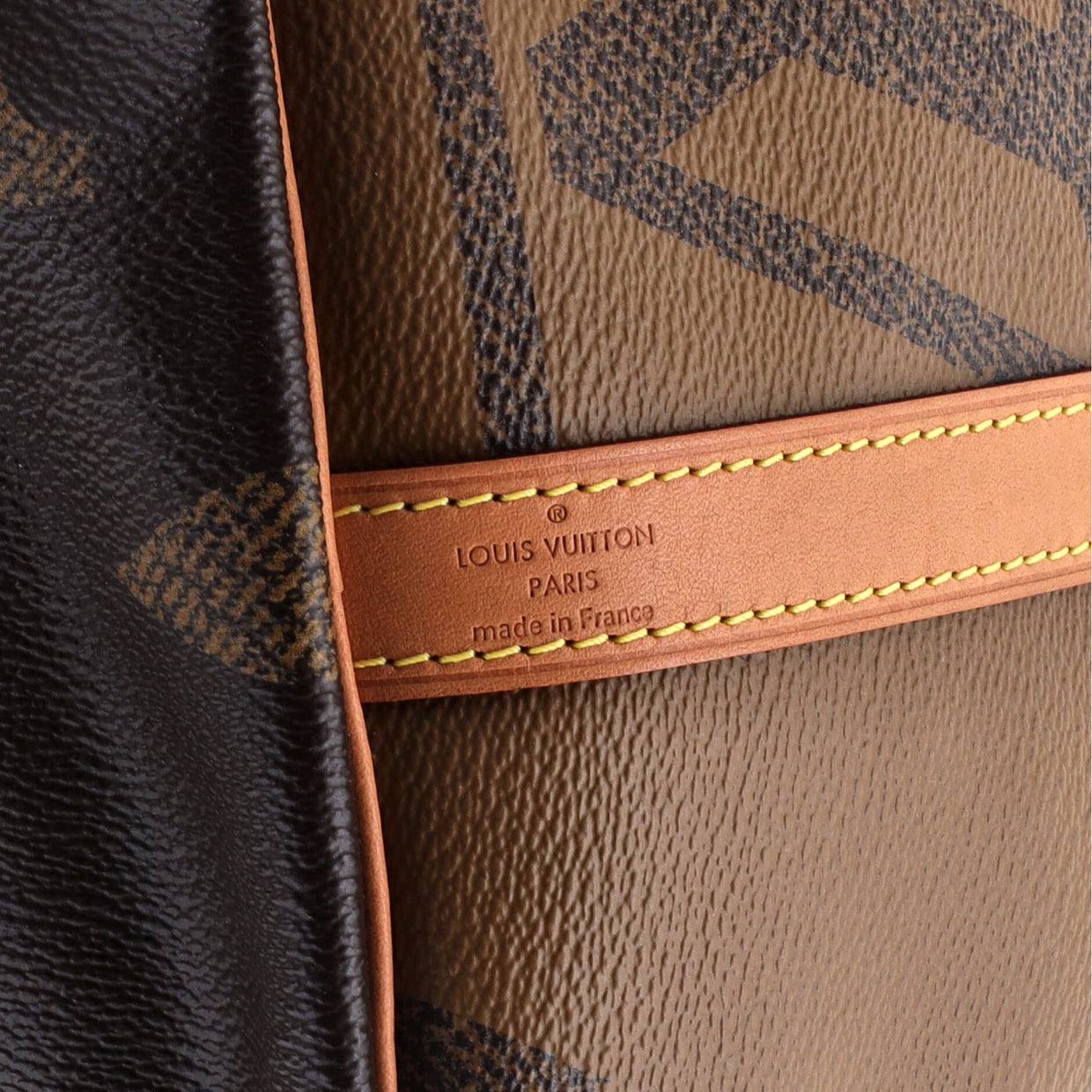 Louis Vuitton Speedy Bandouliere Bag Reverse Monogram Giant 30 Brown ...