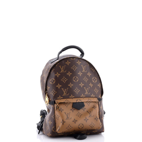 Louis Vuitton Palm Springs Backpack Reverse Monogram Canvas PM Brown 3156721