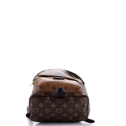 Louis Vuitton Palm Springs Backpack Reverse Monogram Canvas PM Brown 3156721