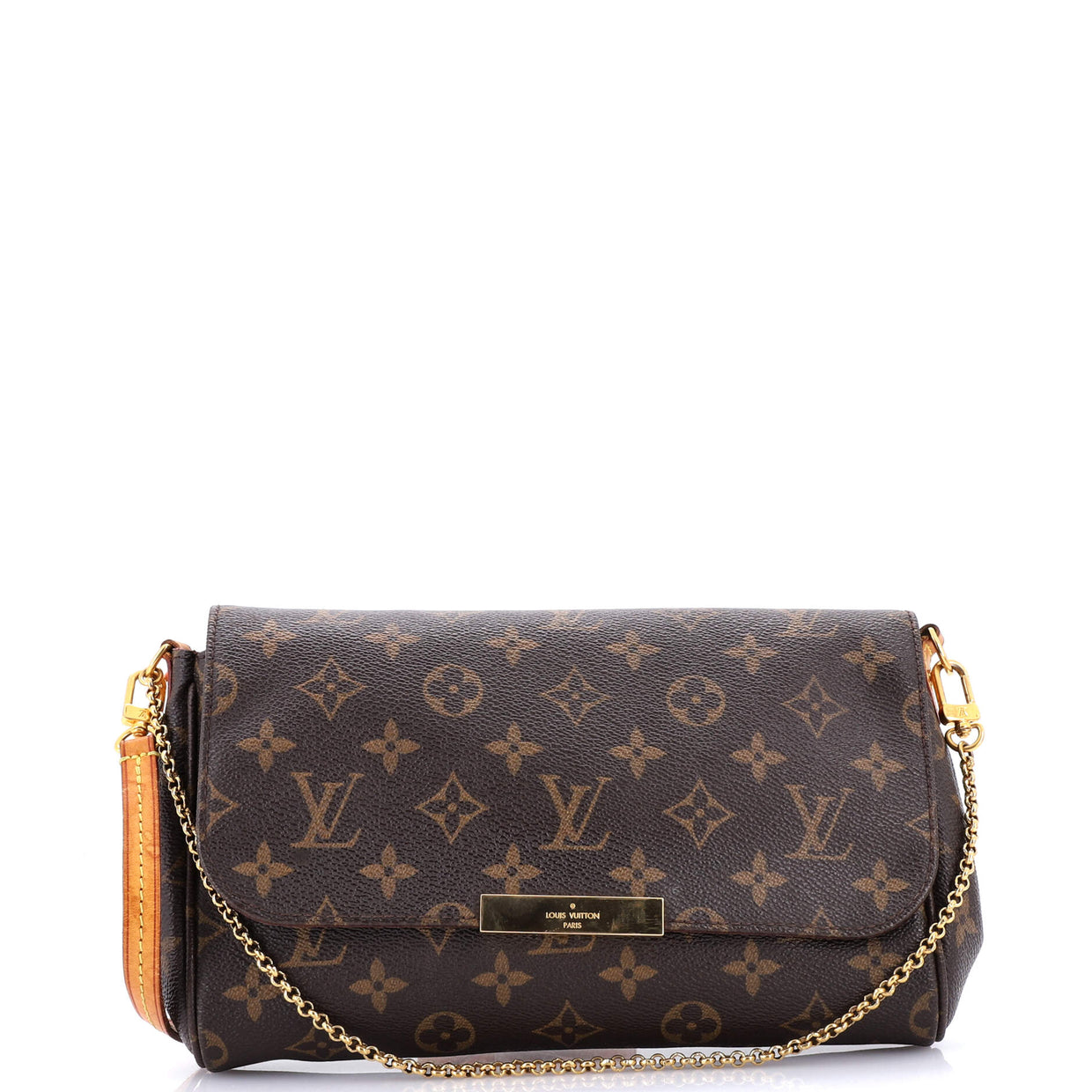 Louis Vuitton Favorite Handbag Monogram Canvas MM Brown 31268812