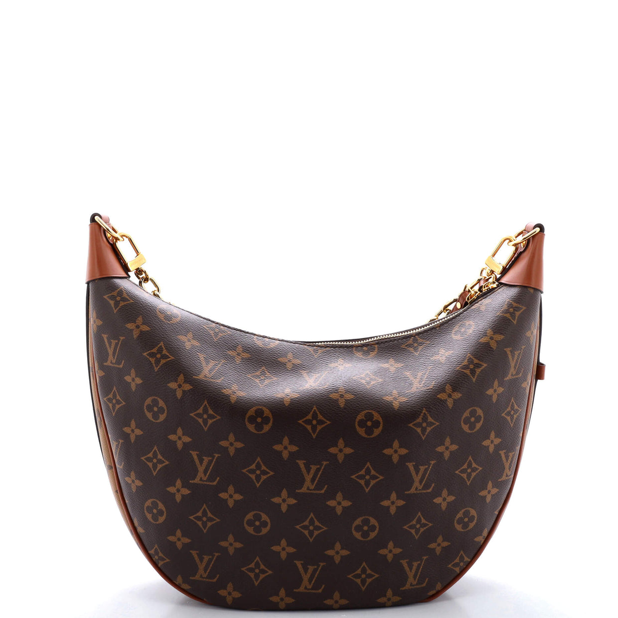 Louis Vuitton Loop Hobo Reverse Monogram Canvas Brown 3207491