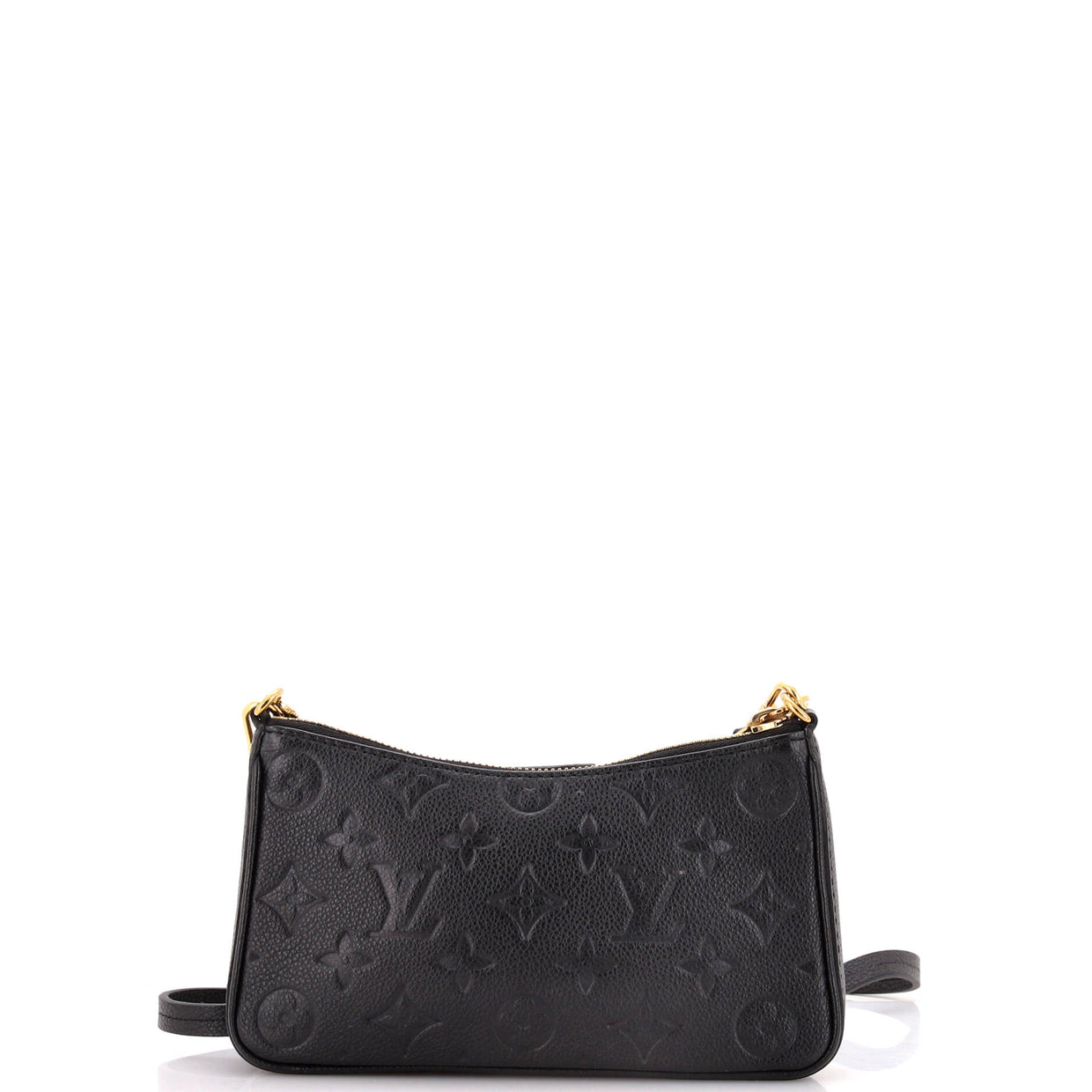 Louis Vuitton Easy Pouch on Strap Monogram Empreinte Leather Black 3224083