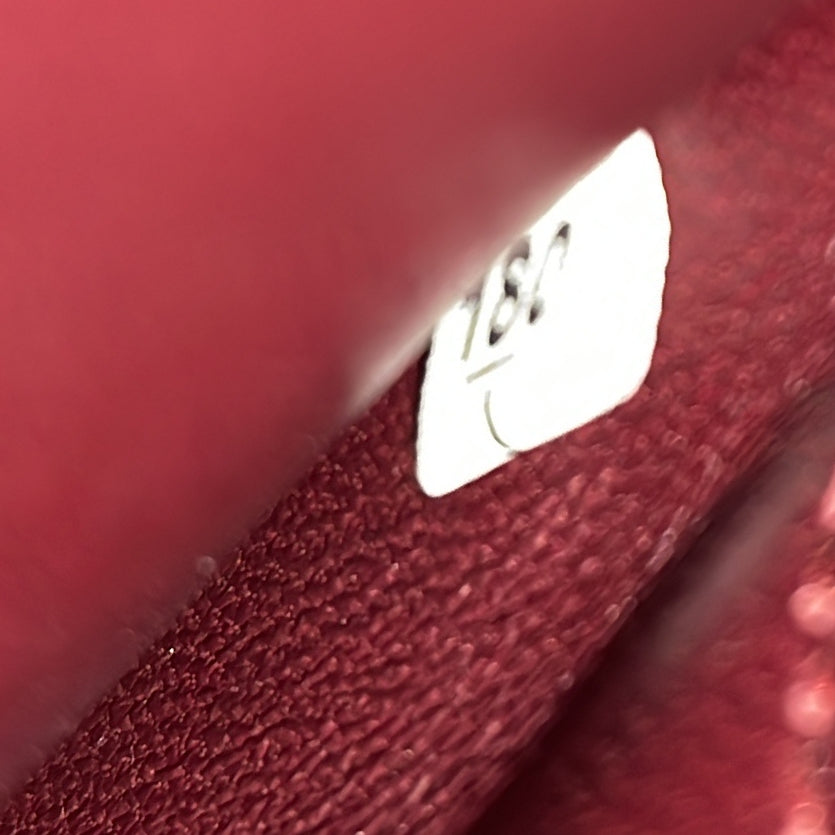 Prada Dual Flap Double Turn Lock Satchel City Calfskin Medium Red 334539111