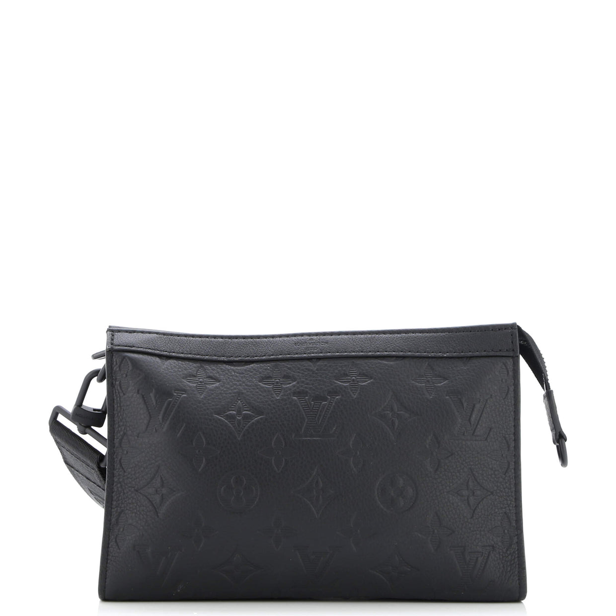 Louis Vuitton Gaston Wearable Wallet Monogram Shadow Leather Black 34002114