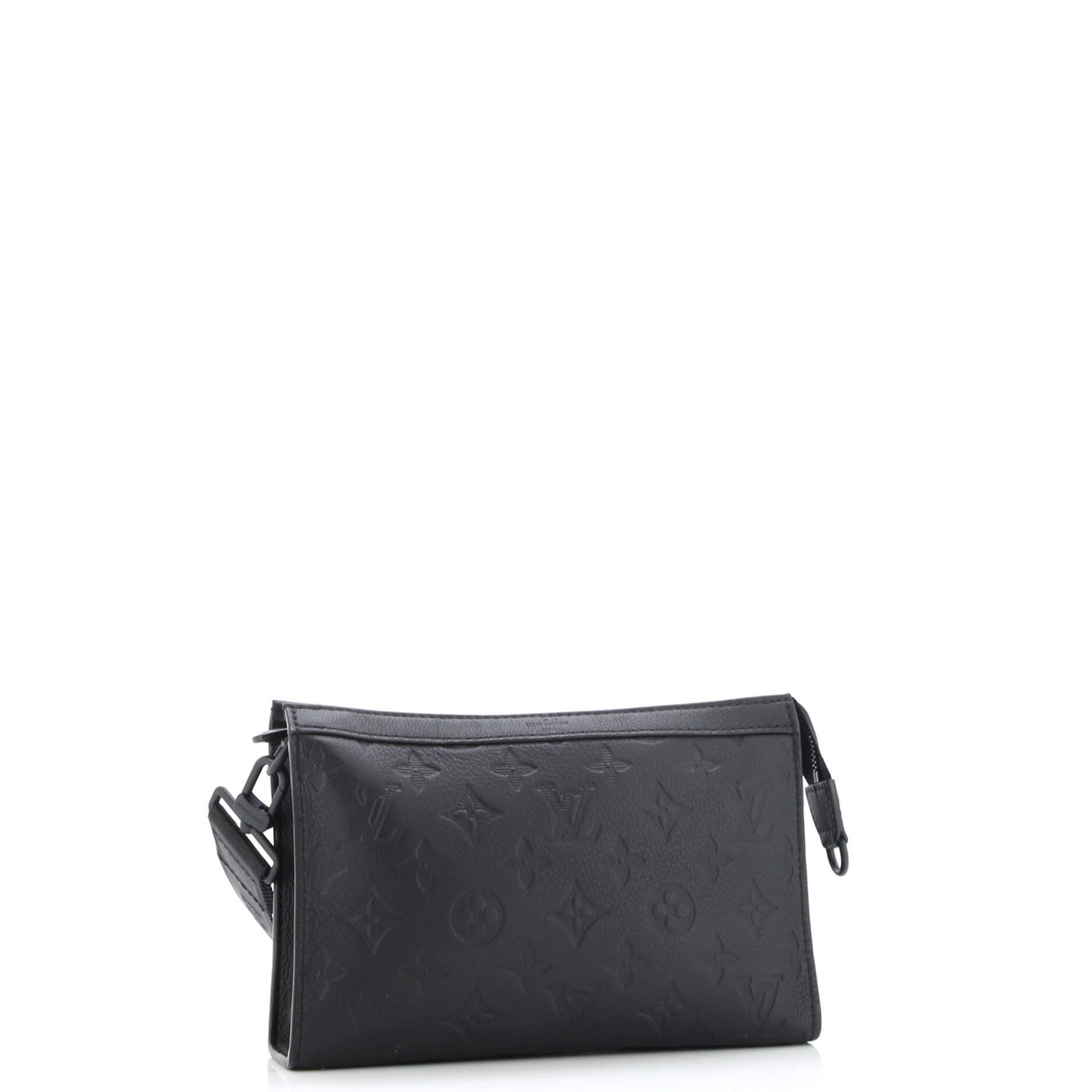 Louis Vuitton Gaston Wearable Wallet Monogram Shadow Leather Black 34002114