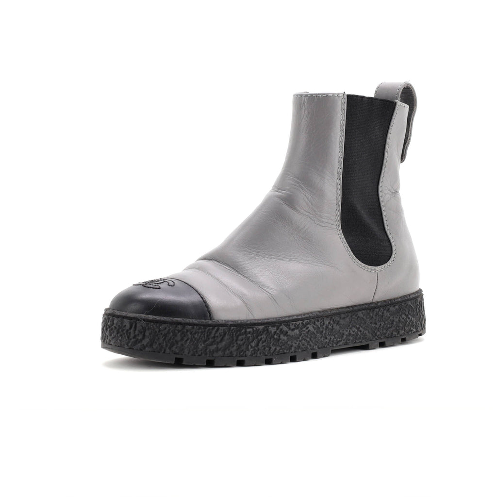 chanel boots chelsea