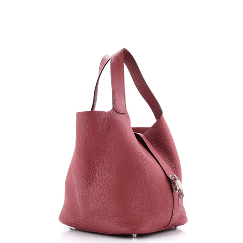 Hermes Picotin Lock Bag Clemence GM Pink 3549528