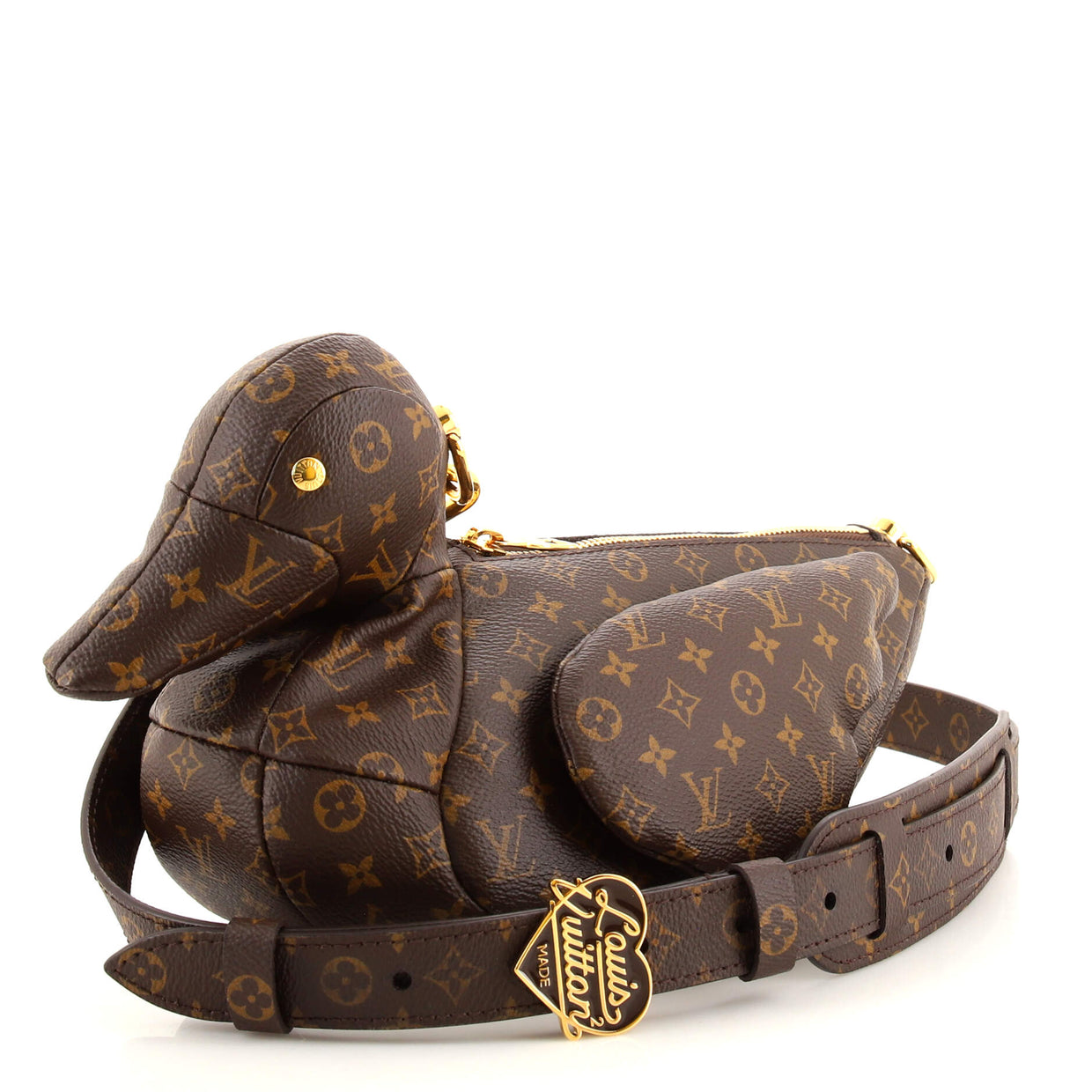 Louis Vuitton Nigo Duck Bag Monogram Canvas Brown 163115264