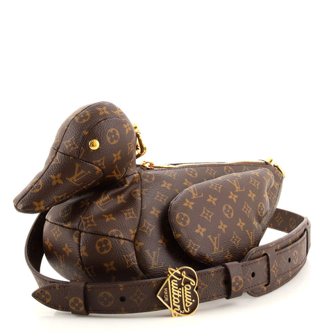 Louis Vuitton Nigo Duck Bag Monogram Canvas Brown 163115264