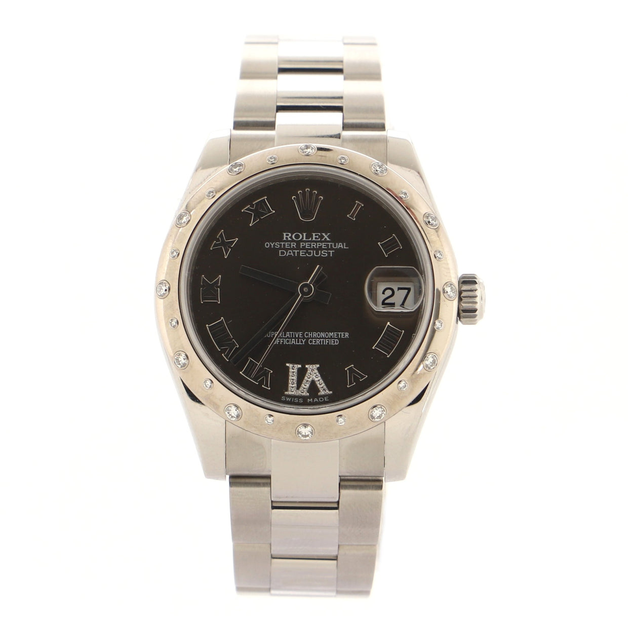 Rolex Oyster Perpetual Datejust Automatic Watch Stainless Steel and ...