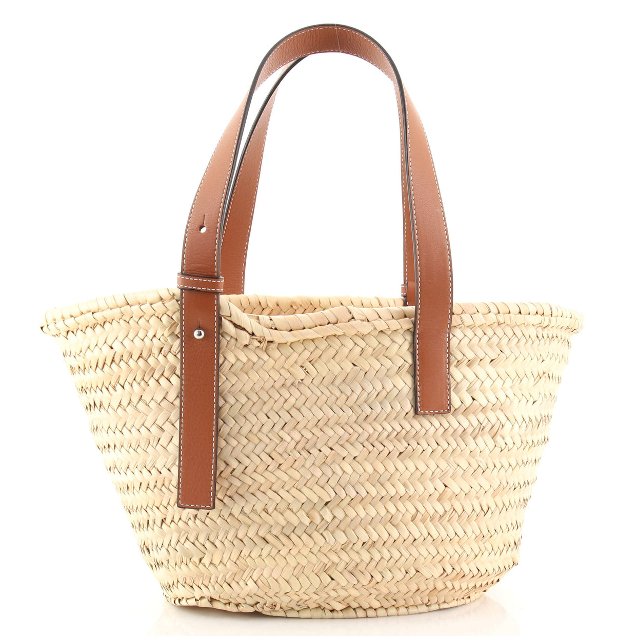 Loewe Basket Tote Raffia Medium Neutral 1685351