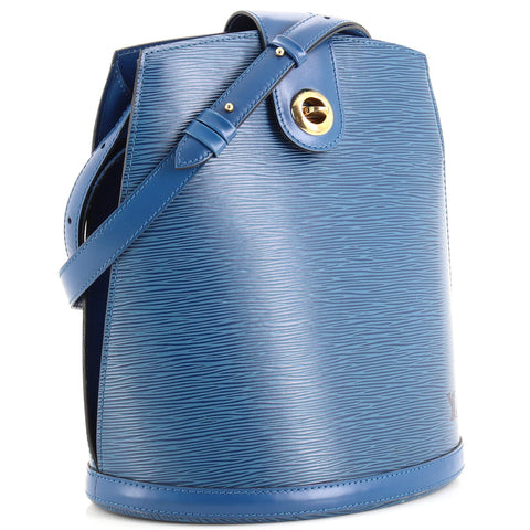 Louis Vuitton Cluny Shoulder Bag Epi Leather Blue 1784511