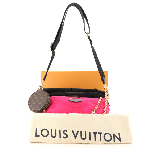 Louis Vuitton Maxi Multi Pochette Accessoires Monogram Quilted Econyl ...