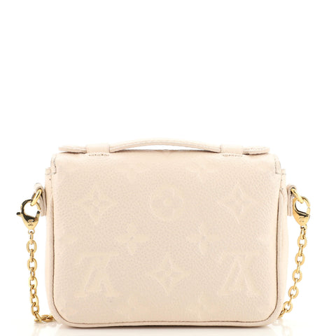 Louis Vuitton Micro Metis Monogram Empreinte Leather Neutral 1823731