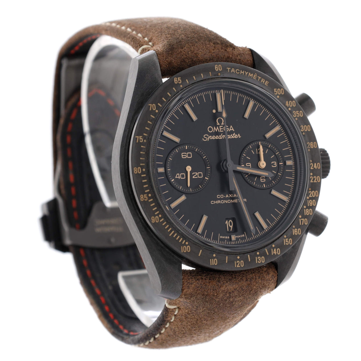 Omega Speedmaster Professional Moonwatch Dark Side Of The Moon Co-Axial ...