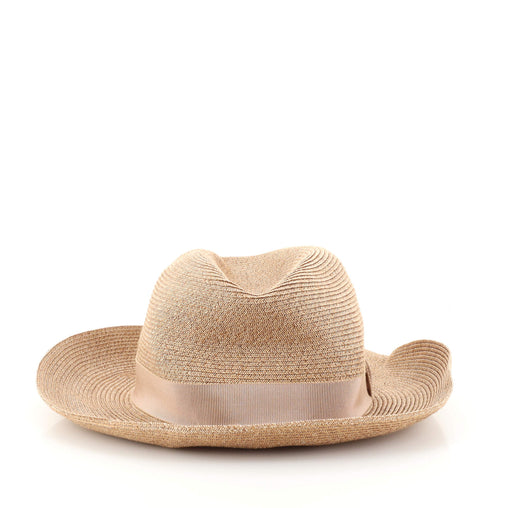 hermes hat straw