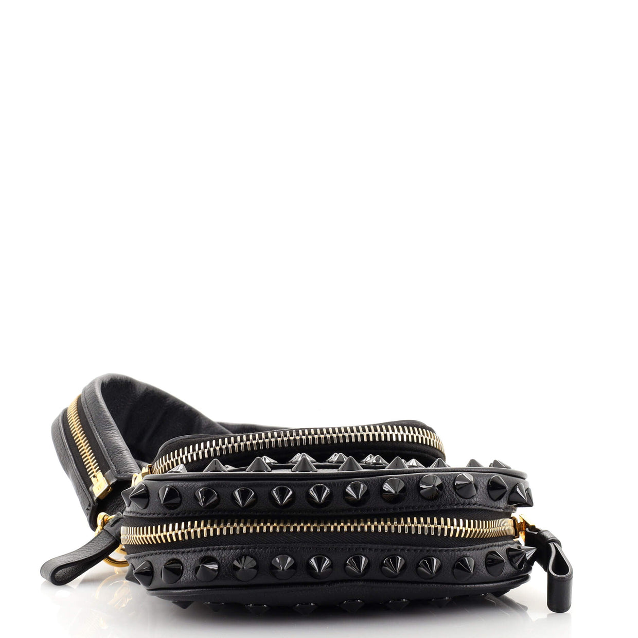Tom Ford Jennifer Crossbody Bag Studded Leather Mini Black 1845751
