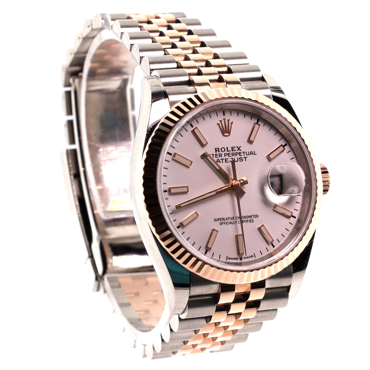 Rolex Oyster Perpetual Datejust Automatic Watch Stainless Steel and ...