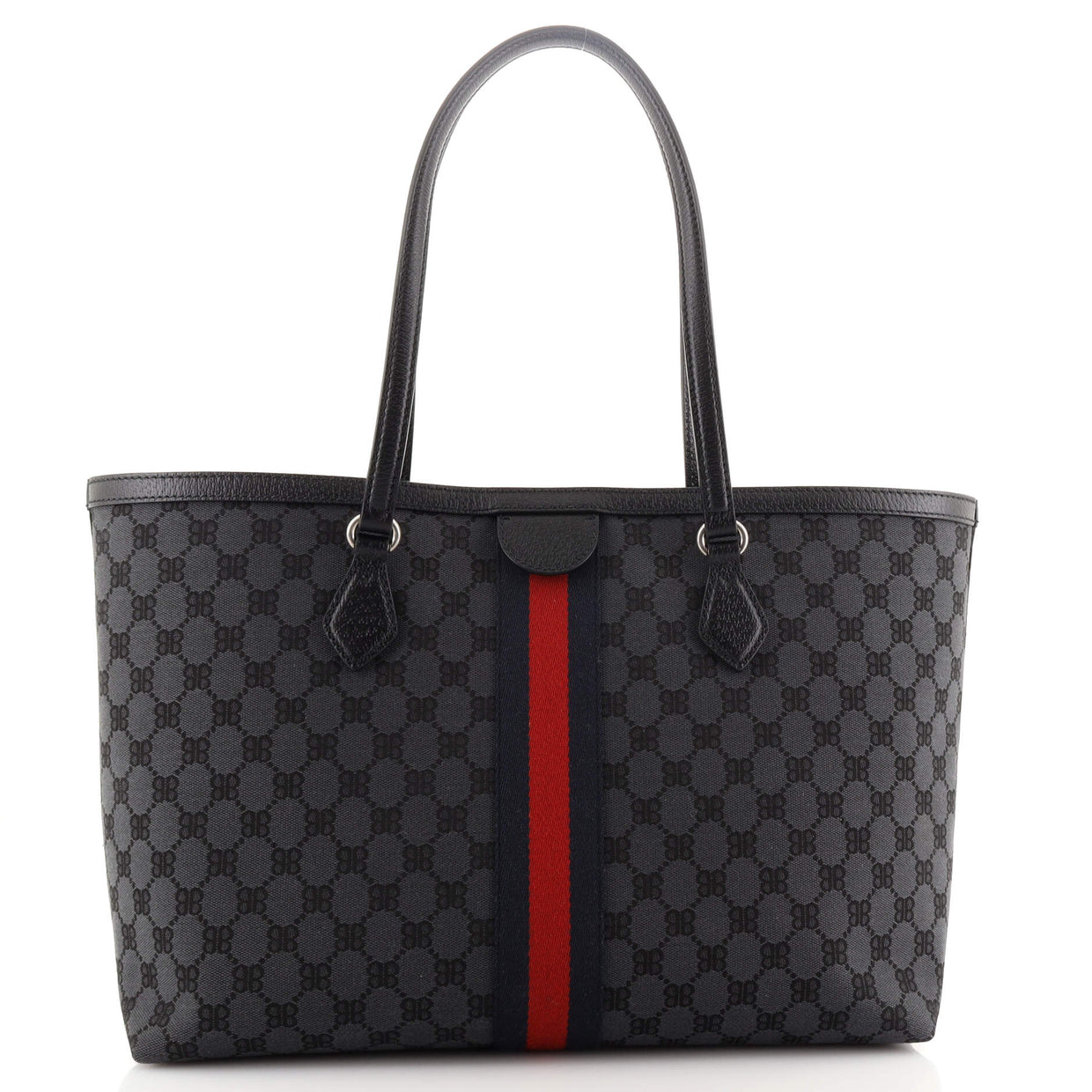 Balenciaga x Gucci The Hacker Project Tote Graffiti BB Coated Canvas ...