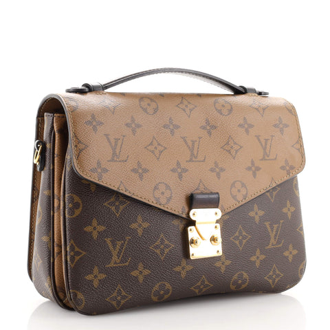 Louis Vuitton Pochette Metis Reverse Monogram Canvas Brown 1882021