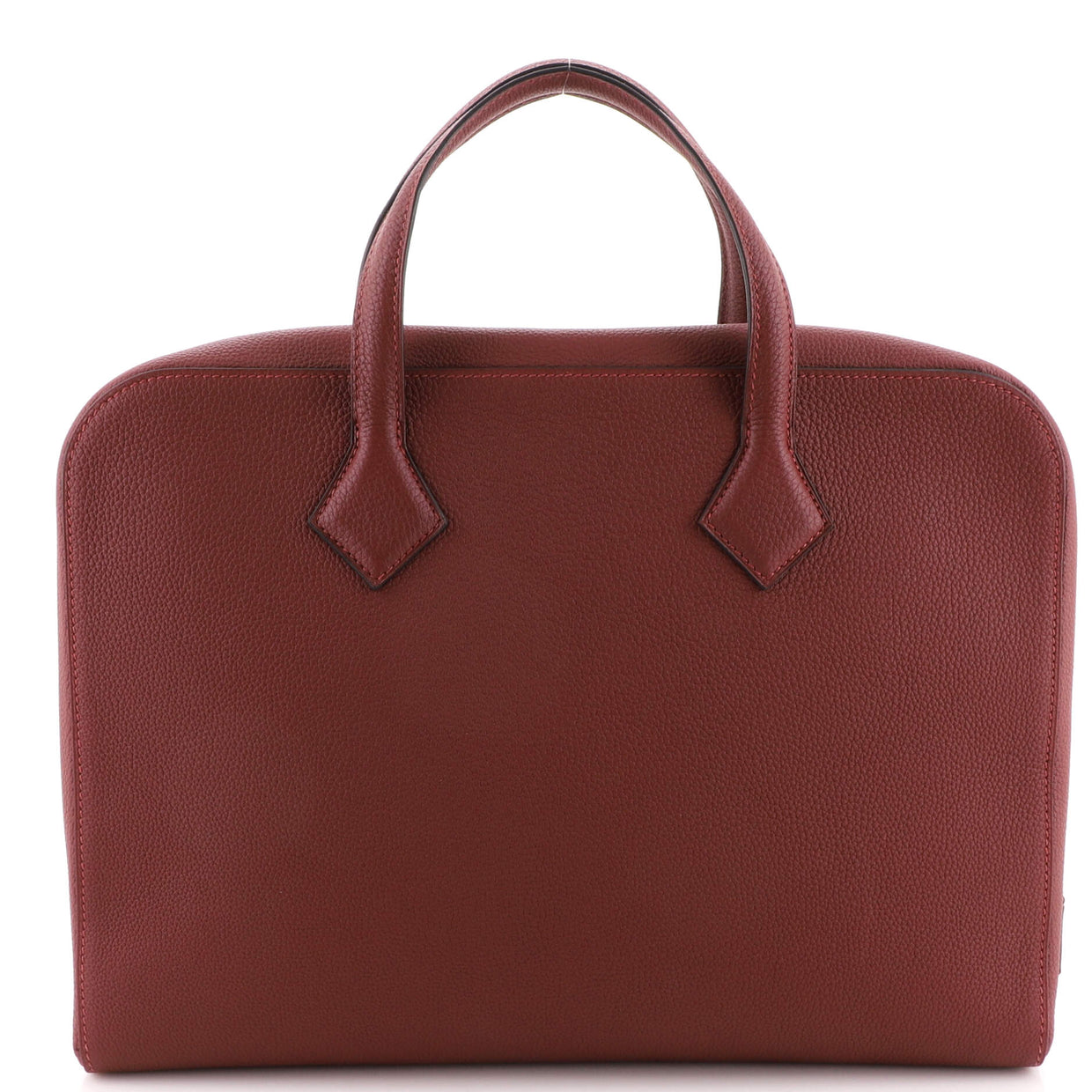 Hermes Victoria Light Briefcase Togo Red 18859025