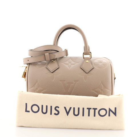 Louis Vuitton Speedy Bandouliere Bag Monogram Empreinte Giant 25 ...