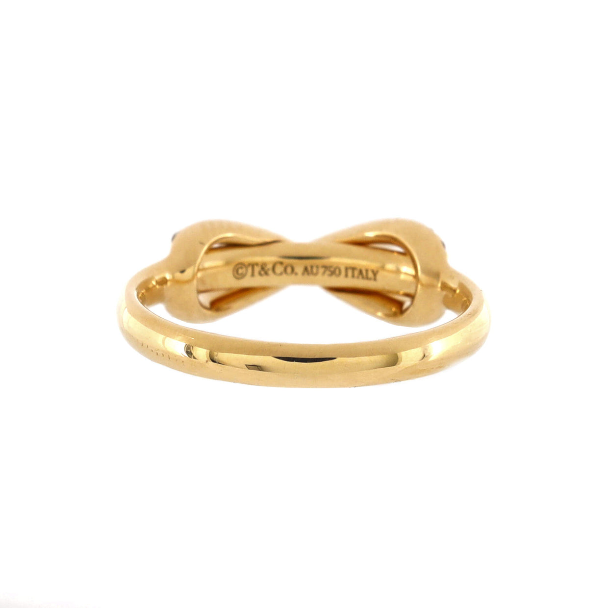 Tiffany & Co. Infinity Ring 18K Yellow Gold and Diamonds Yellow gold 1934418