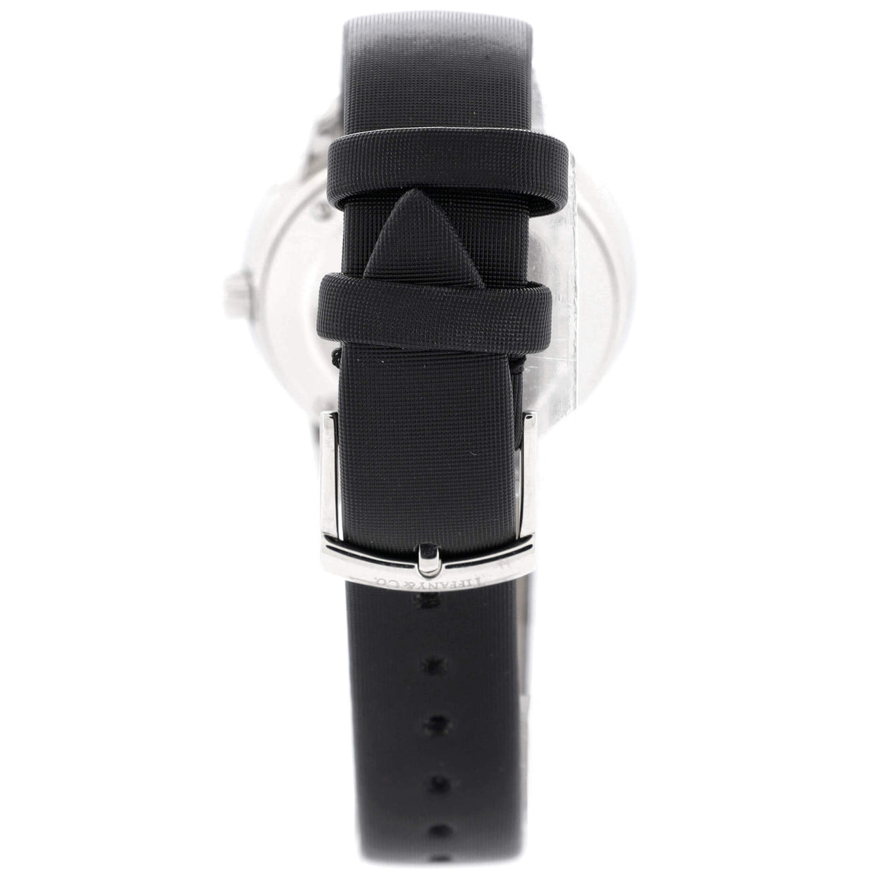 Tiffany & Co. Atlas 2-Hand Quartz Watch Stainless Steel and Satin with ...
