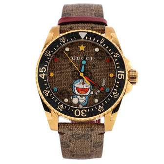 Gucci Doraemon G-Timeless Quartz Watch PVD Stainless Steel and Printed ...